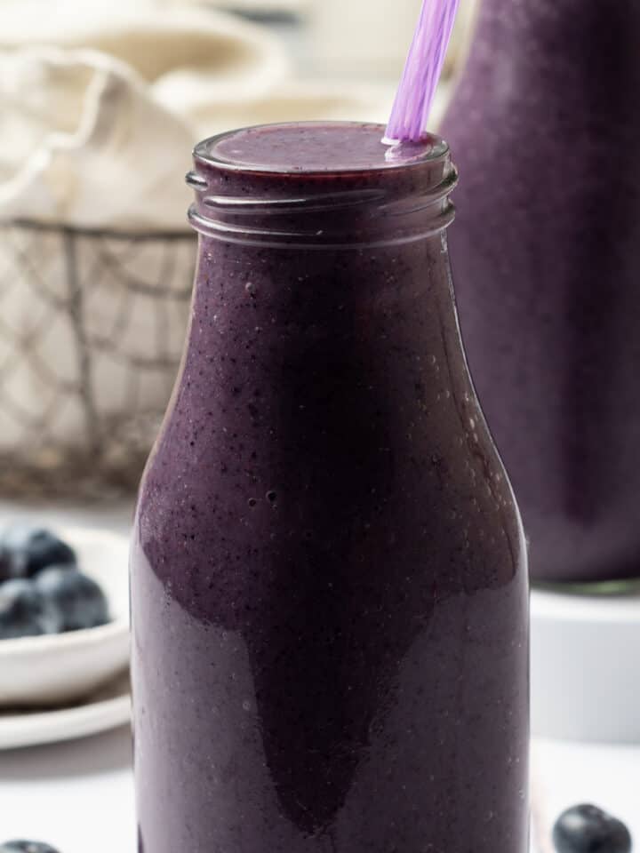 Creamy Grape Smoothie - No Heat Needed