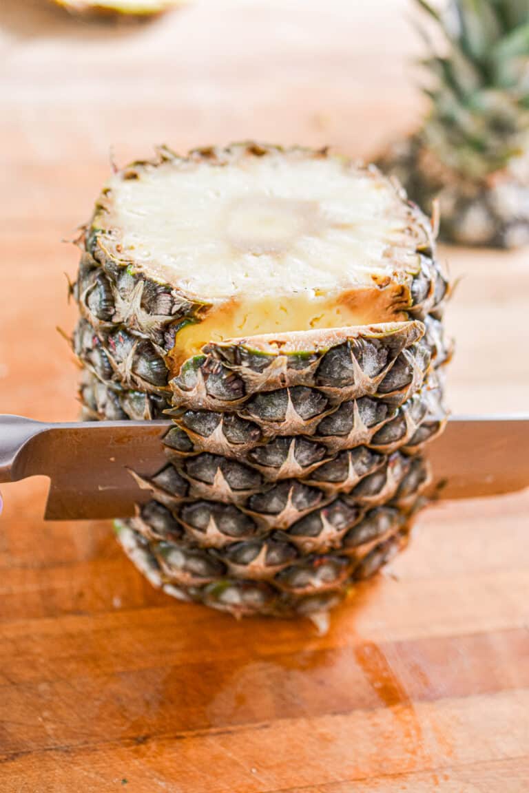 How To Cut A Pineapple - No Heat Needed