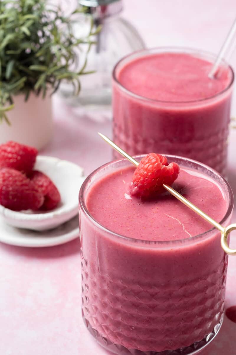 Raspberry Smoothie Recipe - No Heat Needed