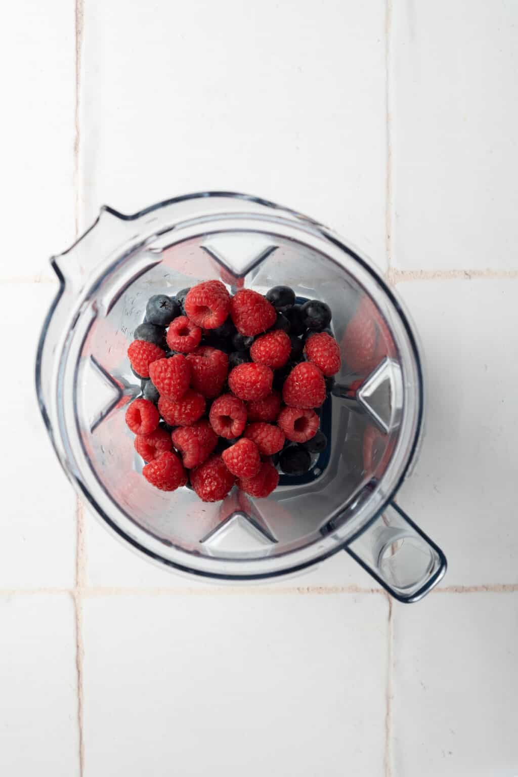 3 Minute Blueberry Raspberry Smoothie - No Heat Needed