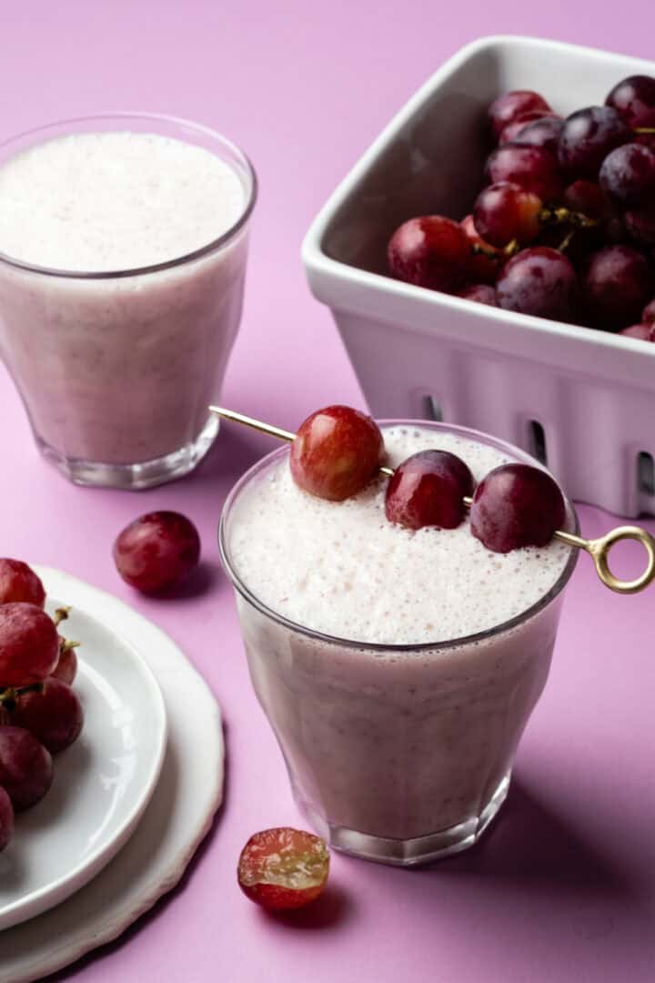 Creamy Grape Smoothie - No Heat Needed