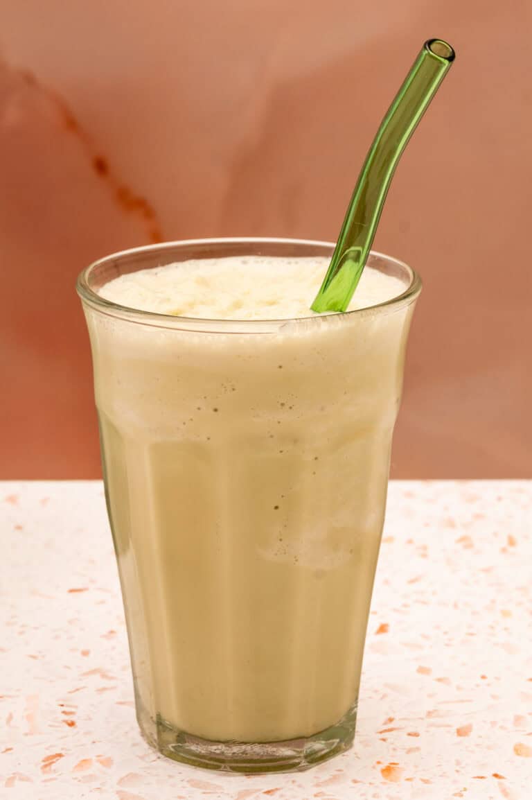 Matcha Milkshake Recipe (3 Ingredients!) - No Heat Needed
